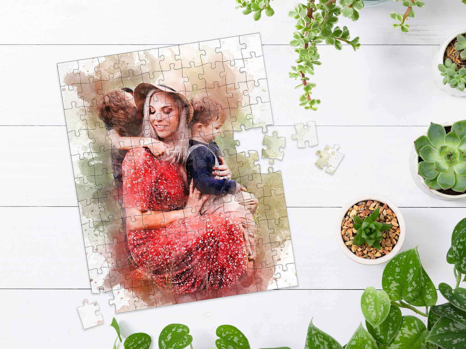 Custom Jigsaw Picture Puzzle From Photo Gift for Kids Gift for | Etsy