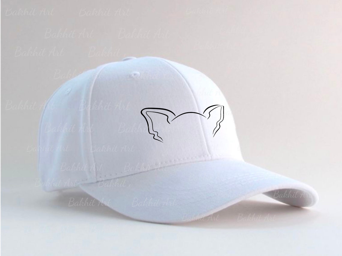 Dog Ears Doodle Procreate Stamps Dog Ear Outline Stamps Procreate ...