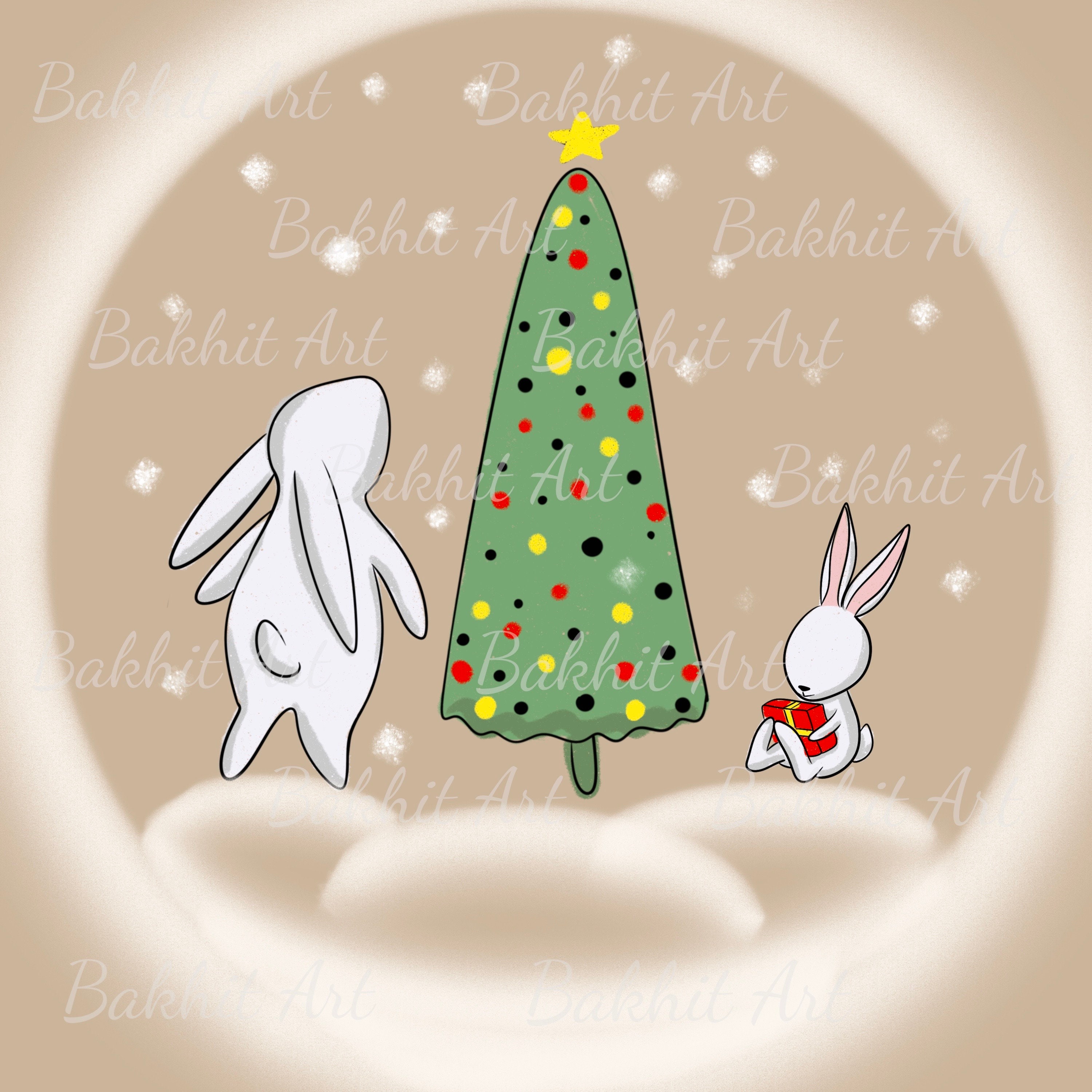 Bunny Svg Rabbit Svg Bunny Christmas Rabbit Ears Christmas Svg Files ...