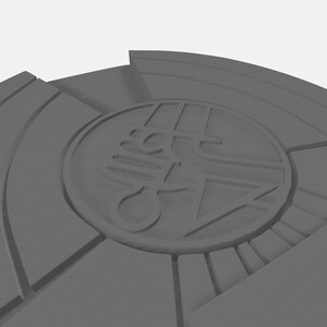 3D File Hellboy BPRD Badge - Etsy