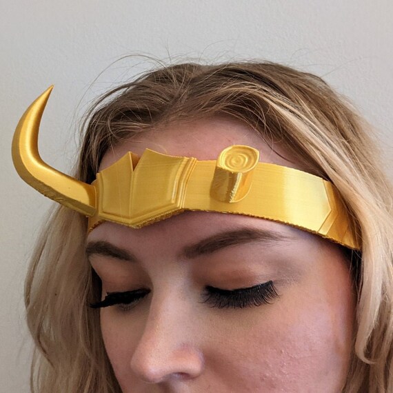 PAINTED Loki Crown Life Size 3D Printed NEW VERSION Memorabilia ...