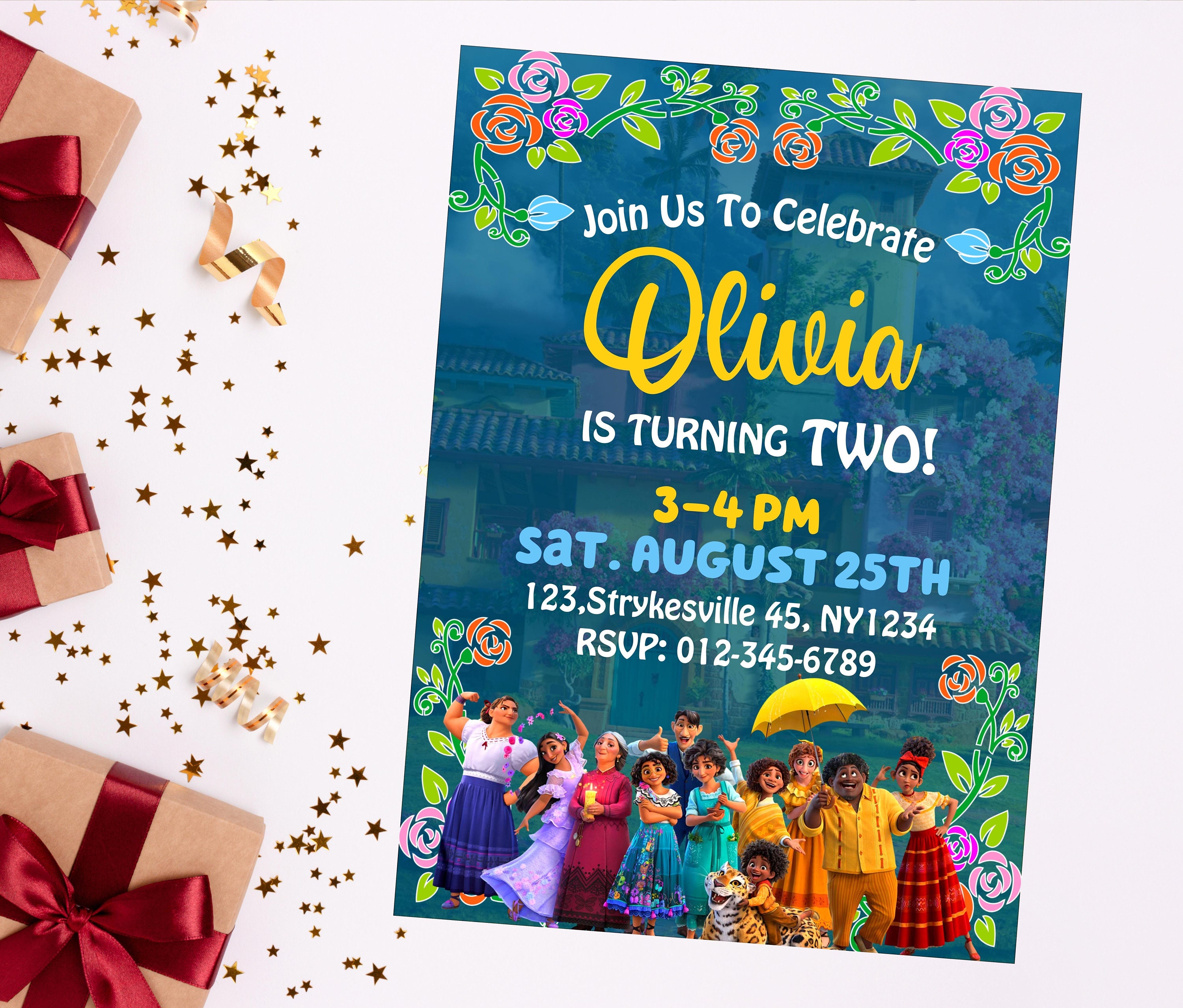 Encanto Birthday Invitation - Etsy