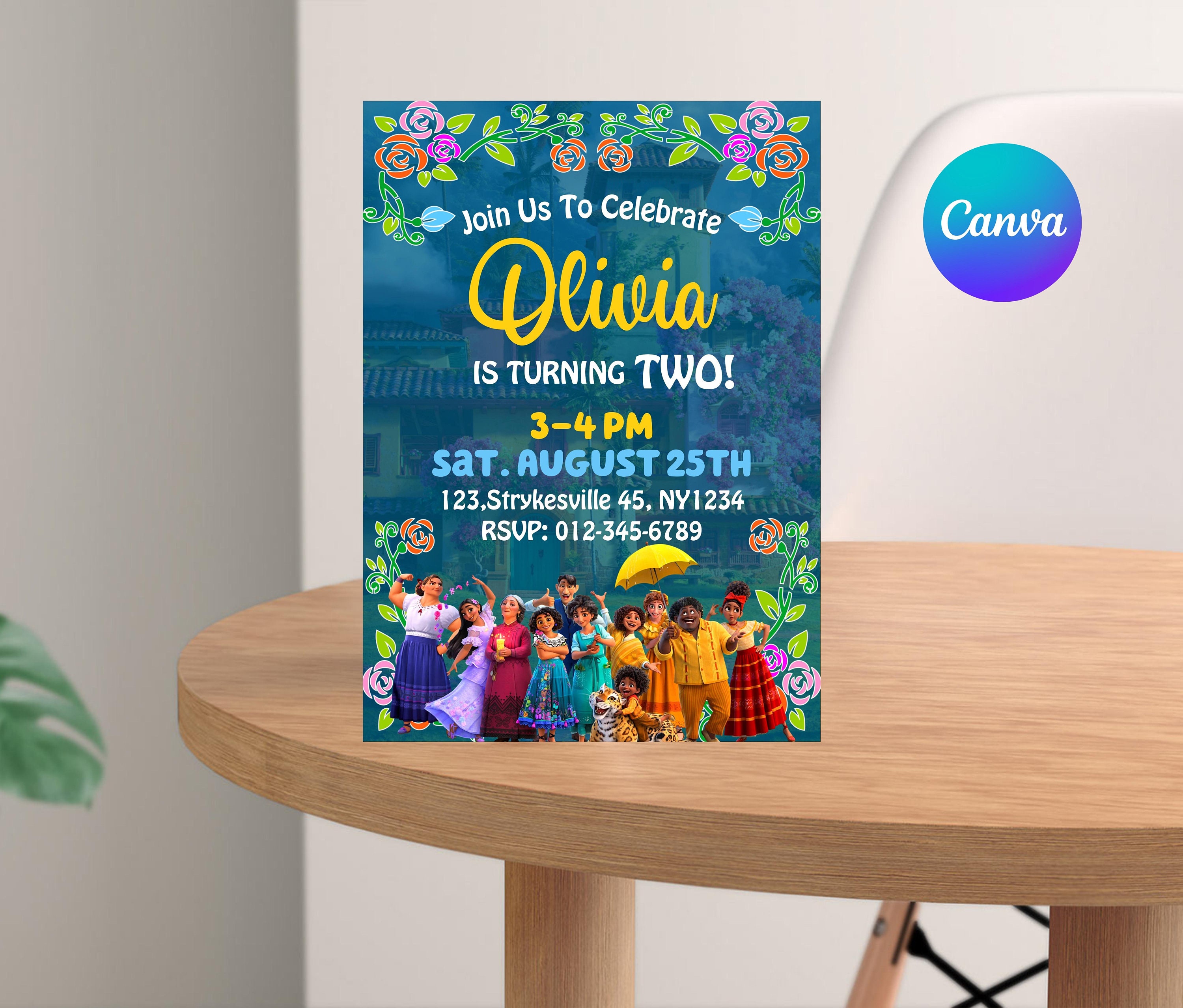 Encanto Birthday Invitation - Etsy