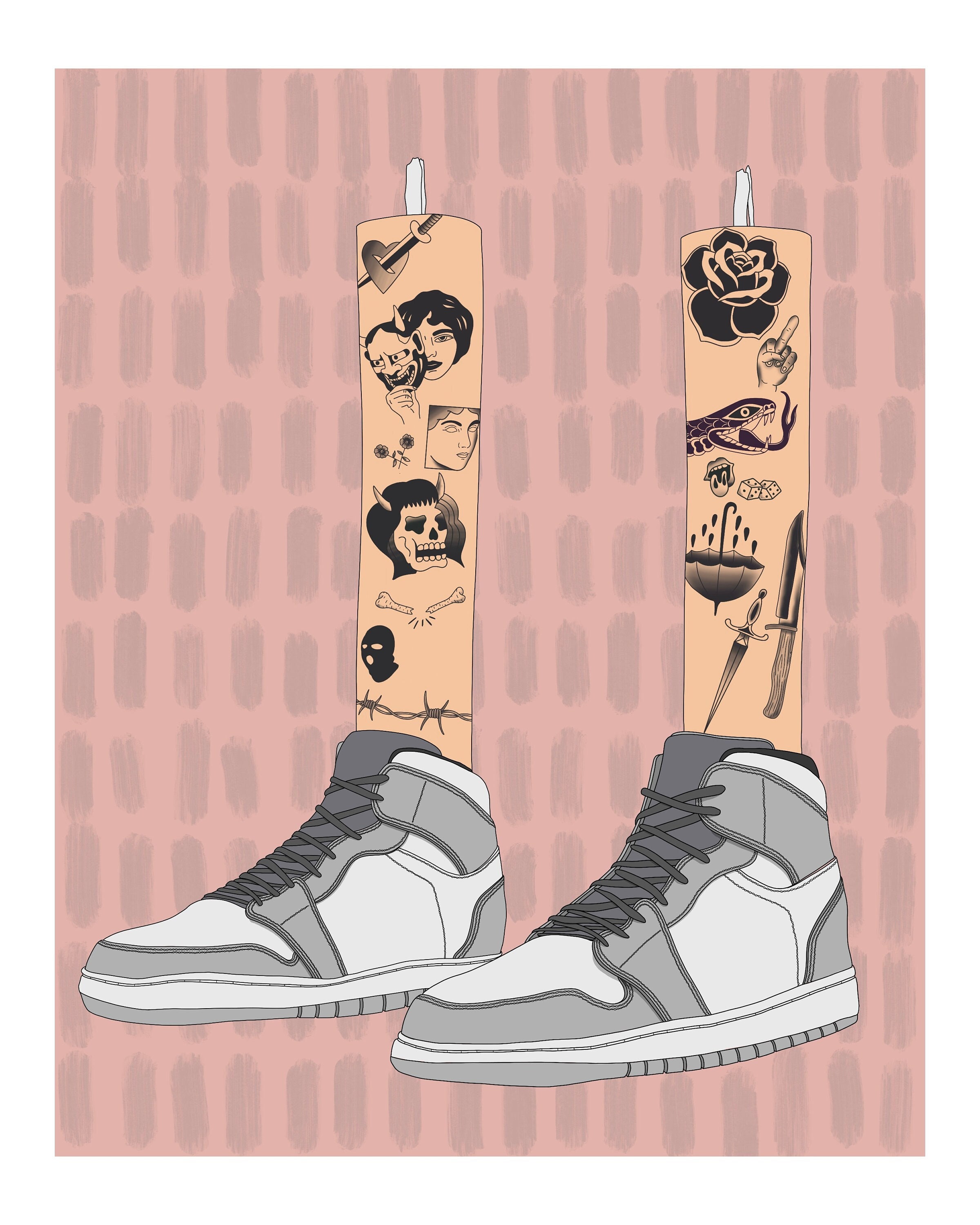 Long Legs Print - Etsy