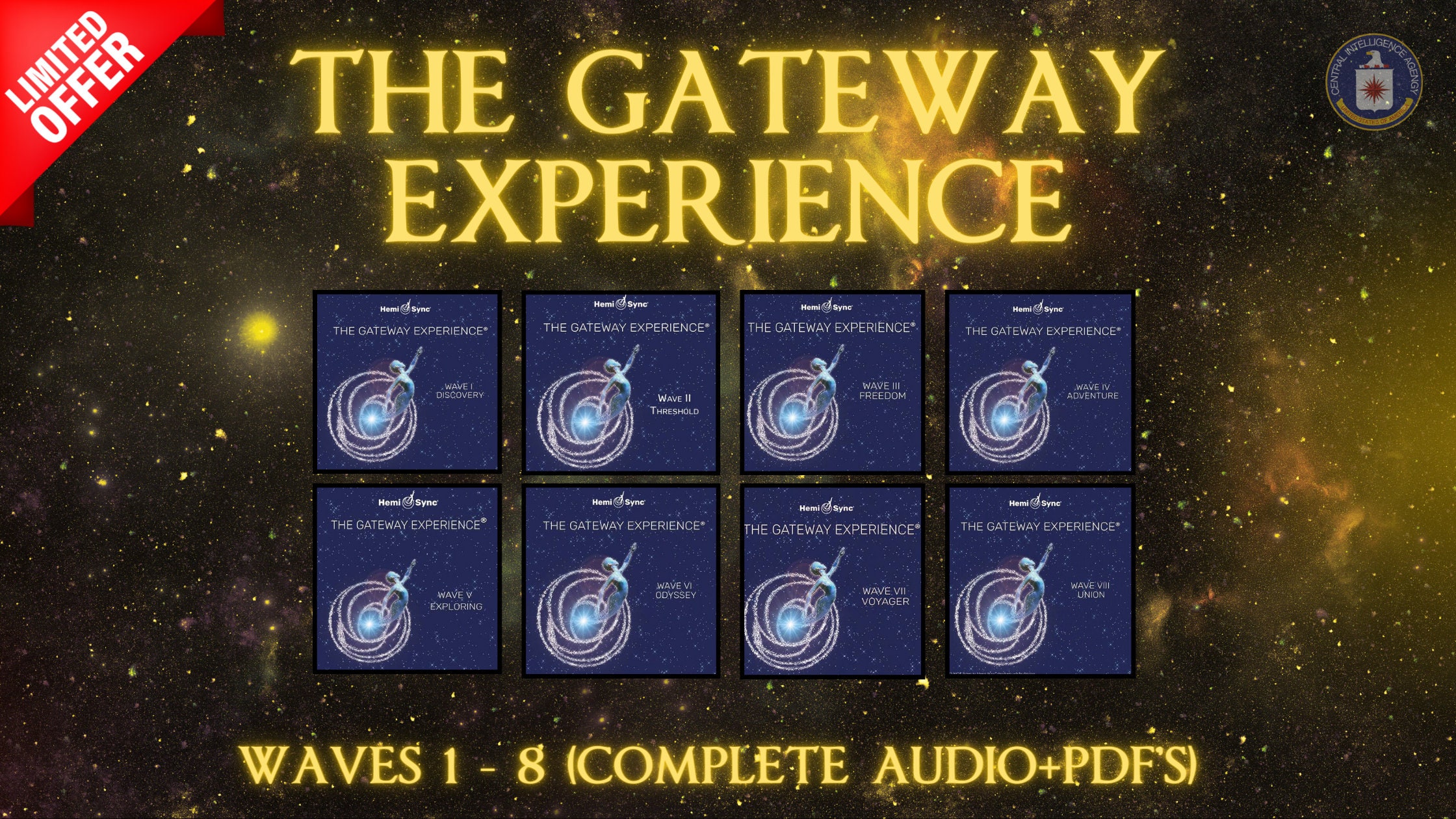 The Gateway Experience by Hemi-sync Wave I VIII full Collection - Etsy Canada