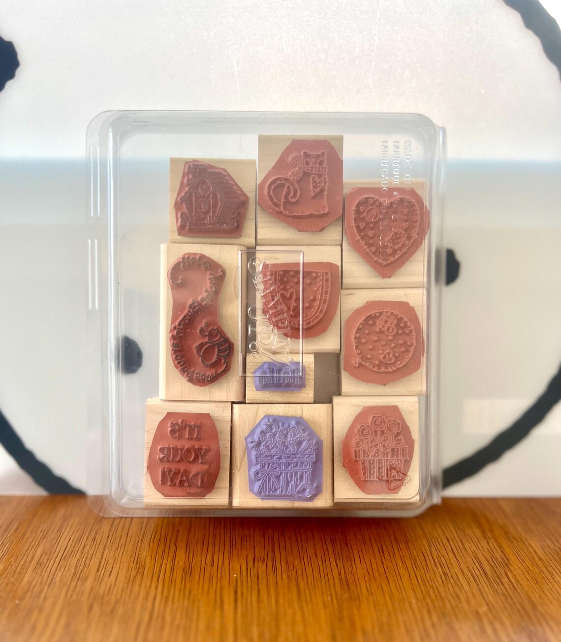 Vintage Stampin' up Patchwork Stamps – Set of 10 - Etsy