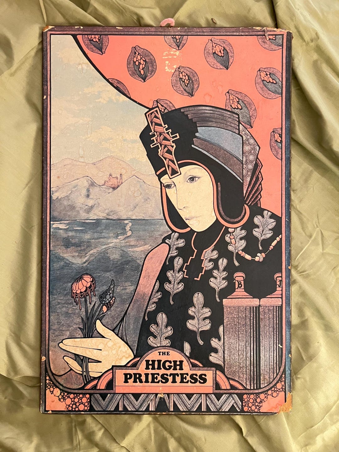 Vintage Tarot of the Witches Wall Print – 70s Fergus Hall Art (as Seen ...