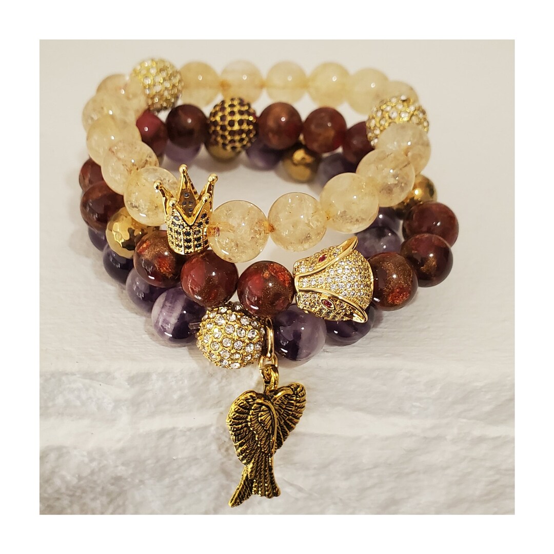 Queen Royal Stack 10mm Beads - Etsy