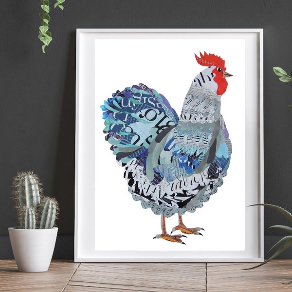 Chicken Print - Etsy