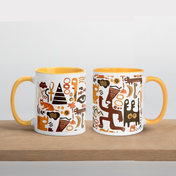 Earth Tone Mug - Etsy