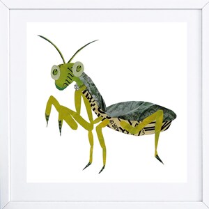 Bug Art Print, Nursery Gallery Wall Art Set of 6, Cute Insect Prints ...