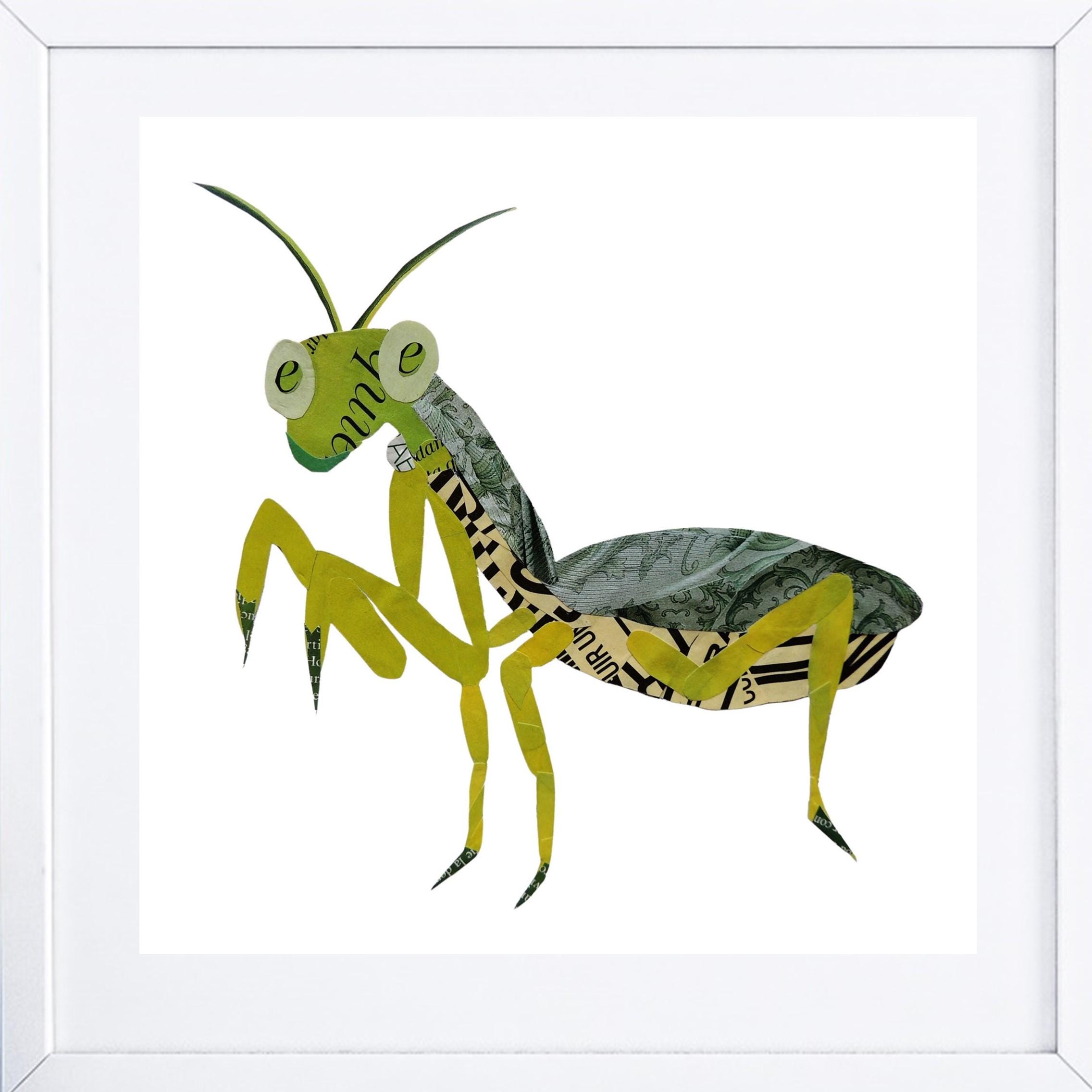 Bug Art Print, Nursery Gallery Wall Art Set of 6, Cute Insect Prints ...