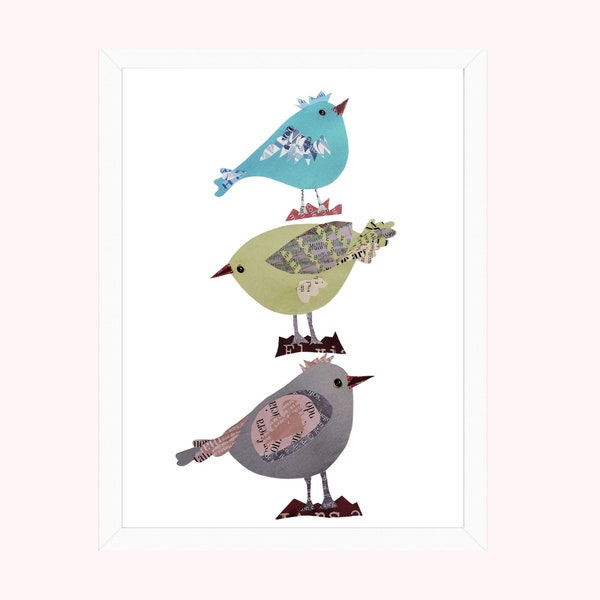 Three Little Birds - Etsy