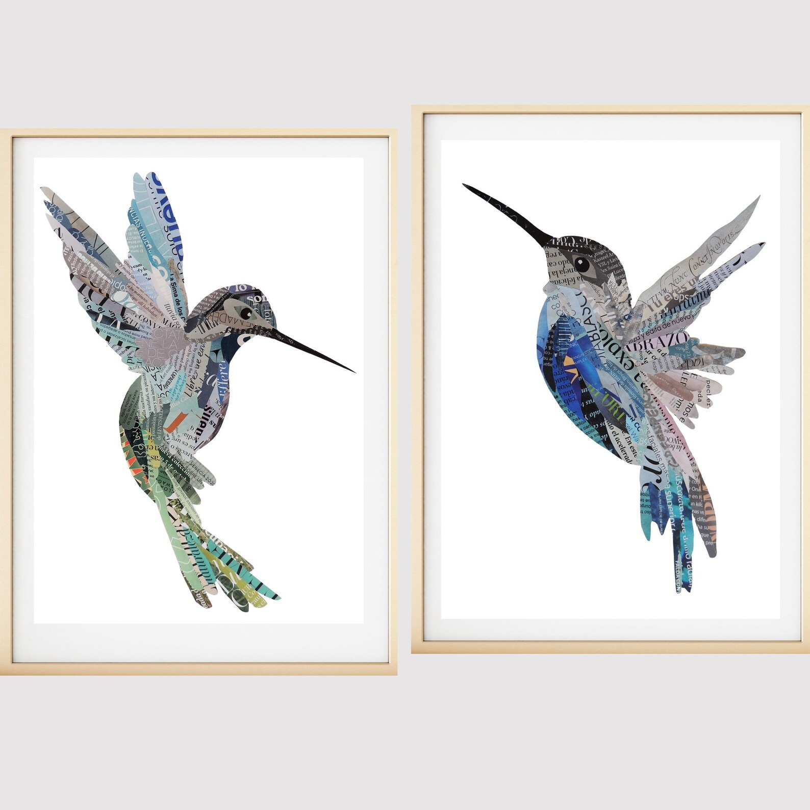 Hummingbird Print Bird Art Print Nursery Decor Bird Wall | Etsy