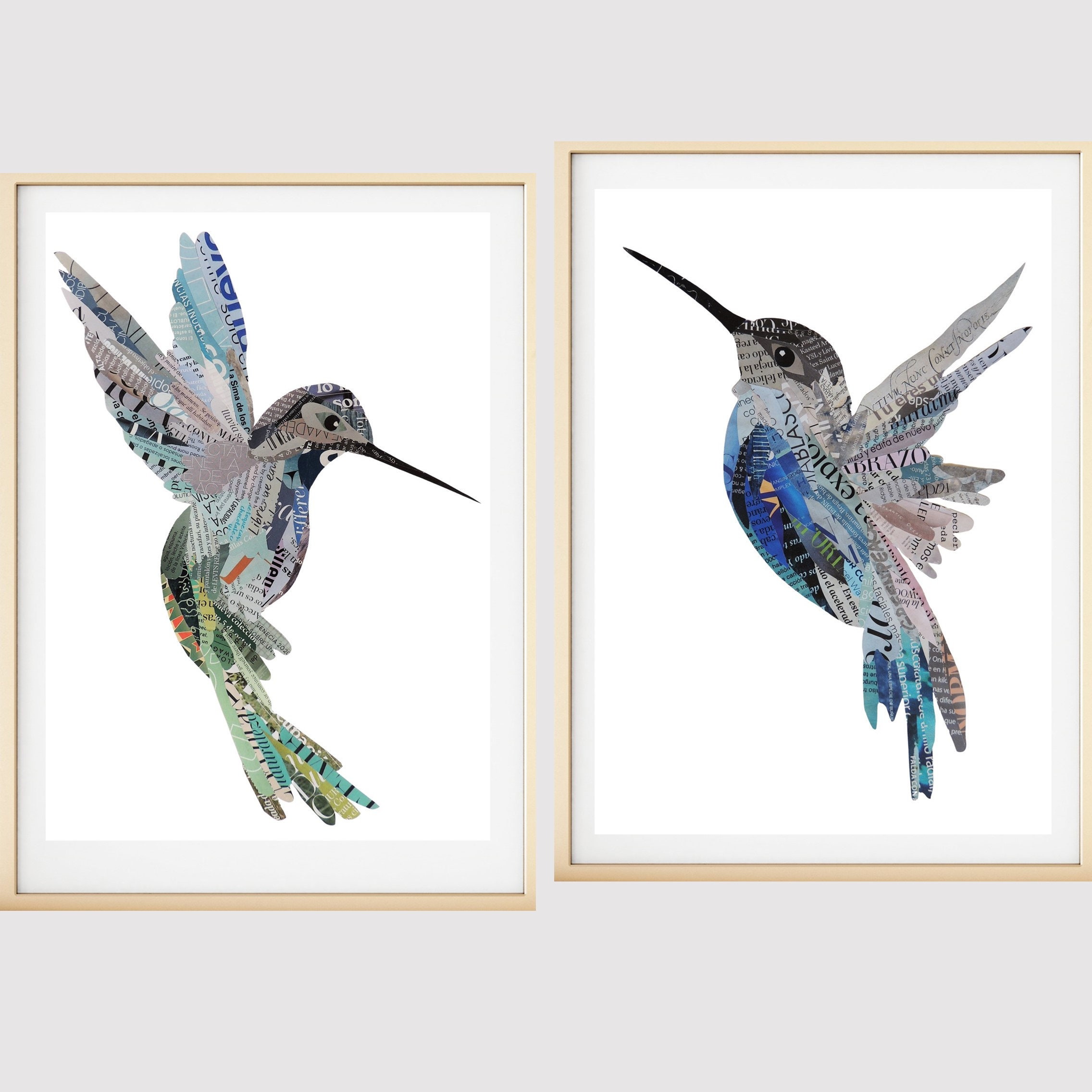 Hummingbird Print Bird Art Print Nursery Decor Bird Wall | Etsy