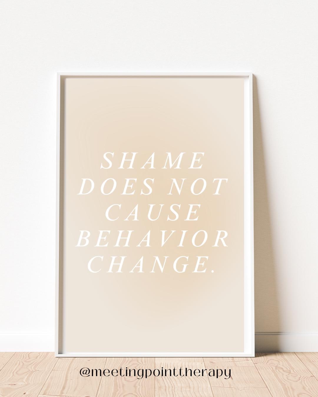 Shame Therapy Wall Art, Digital Printable Wall Art, Inspirational ...