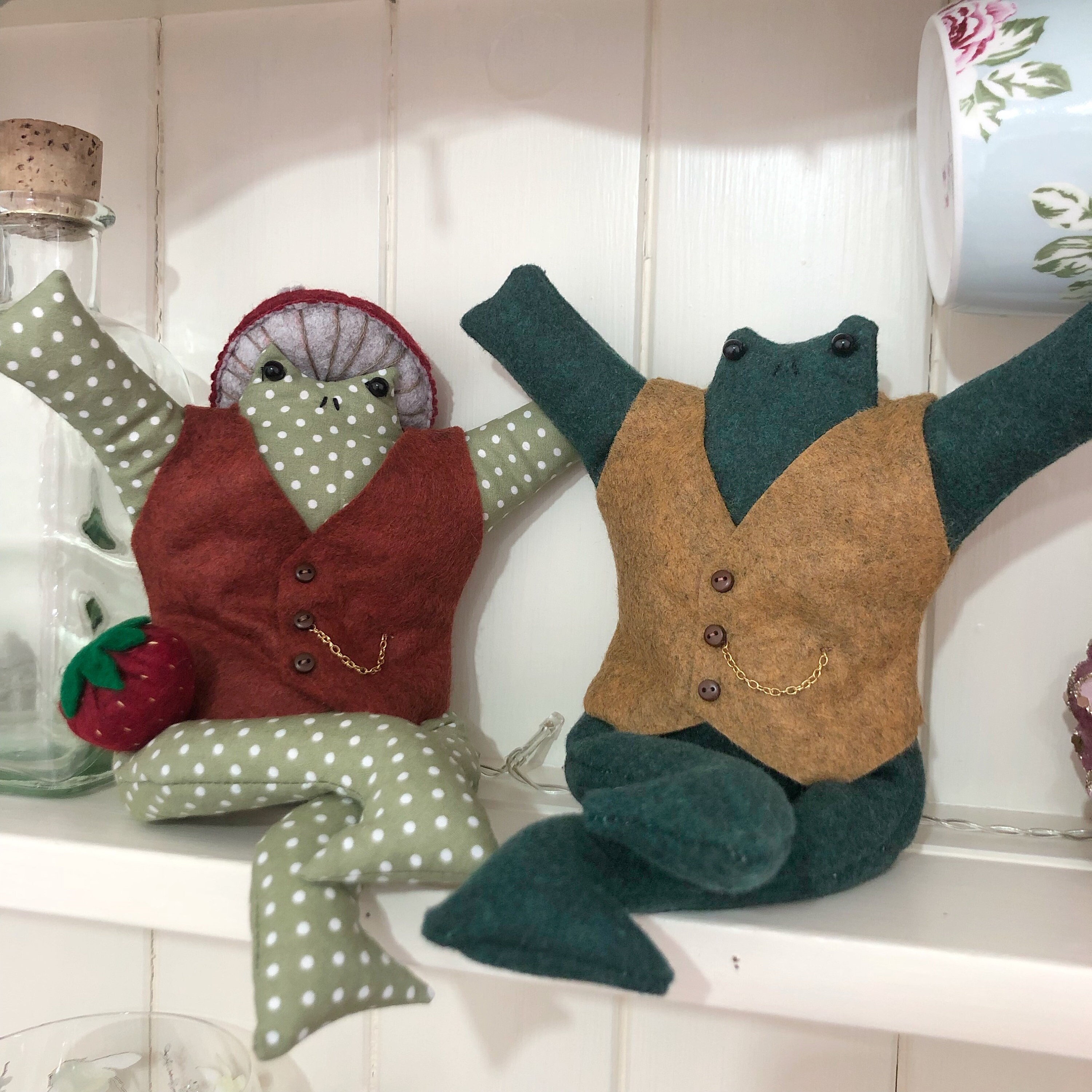 PDF Frog Sewing Pattern Download - Cottagecore Frog Sewing Pattern ...