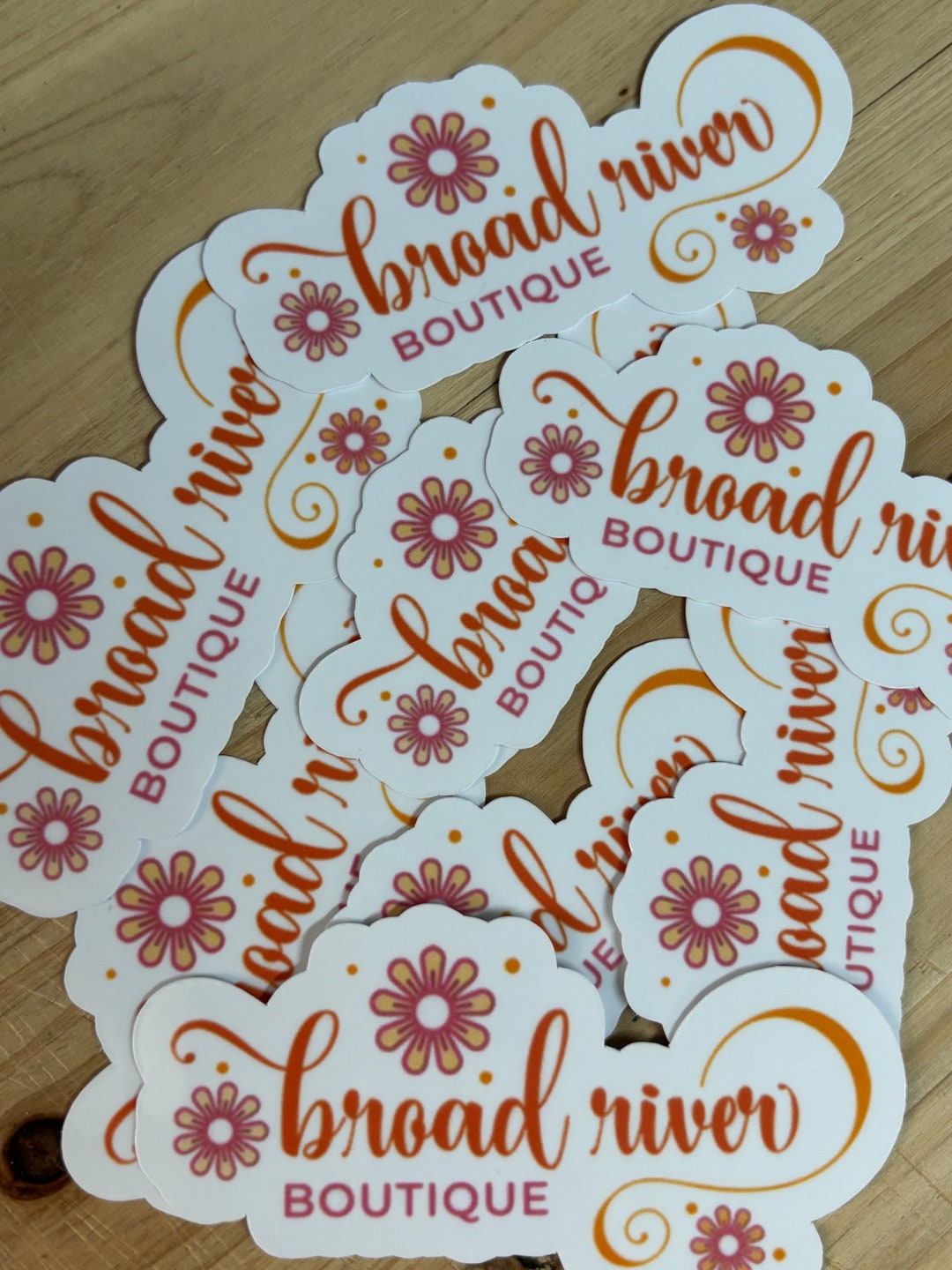 Custom Business Logo Stickers Bundle Single Small Business Promotional ...