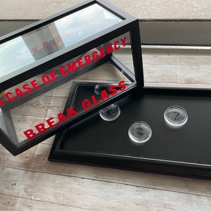 In Case of Emergency Break Glass Case Large | Prank Gag Funny ...