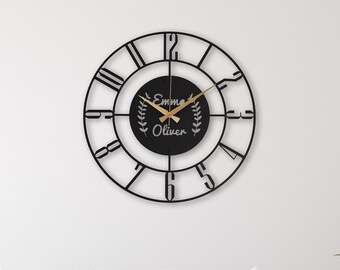 Custom Metal Clock - Etsy