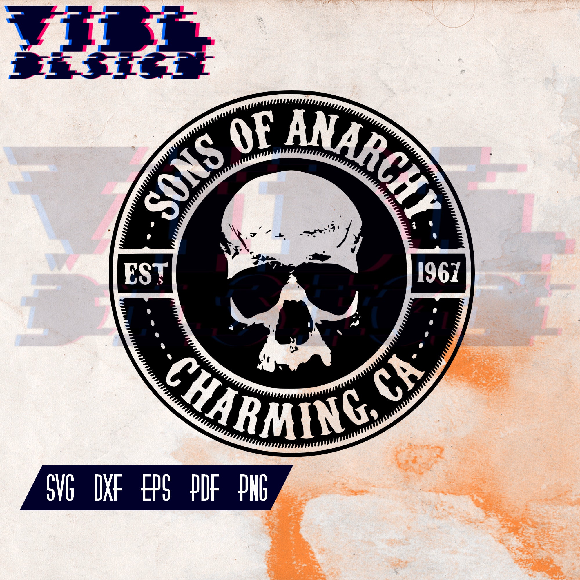 Sons Of Anarchy SVG Sons Of Anarchy SVG File Anarchy | Etsy