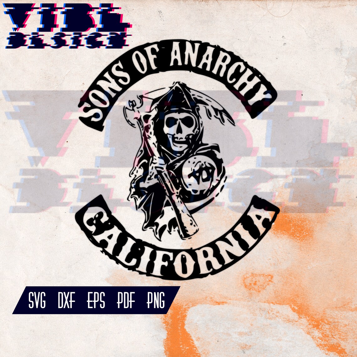 Sons Of Anarchy SVG Sons Of Anarchy SVG File Anarchy | Etsy