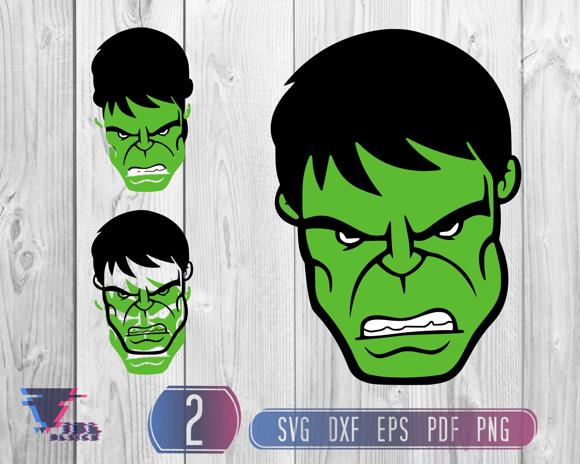 Hulk Svg Layered The Incredible Hulk Svg Marvel Svg | Etsy