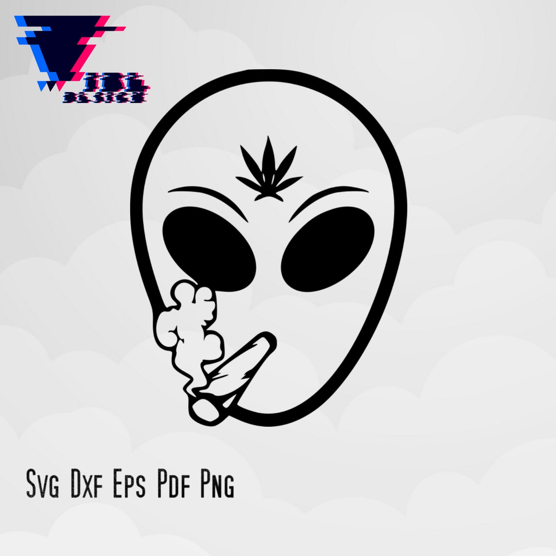 Alien Smoking Weed SVG Alien smoking Bundle Alien 420 Svg | Etsy