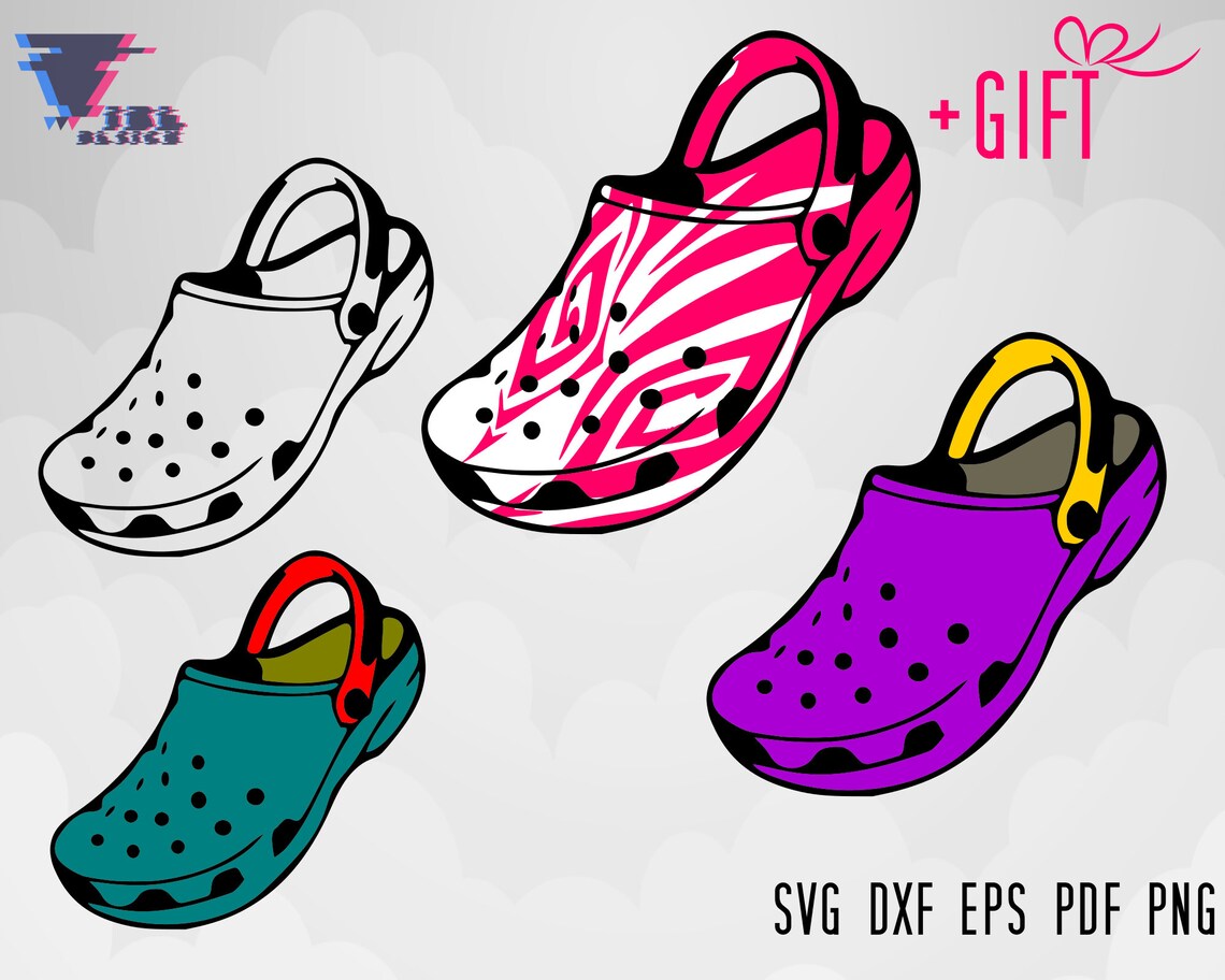 Crocs Svg Crocs Sandalias Svg Sandalias Svg Crocin Life Si | Etsy