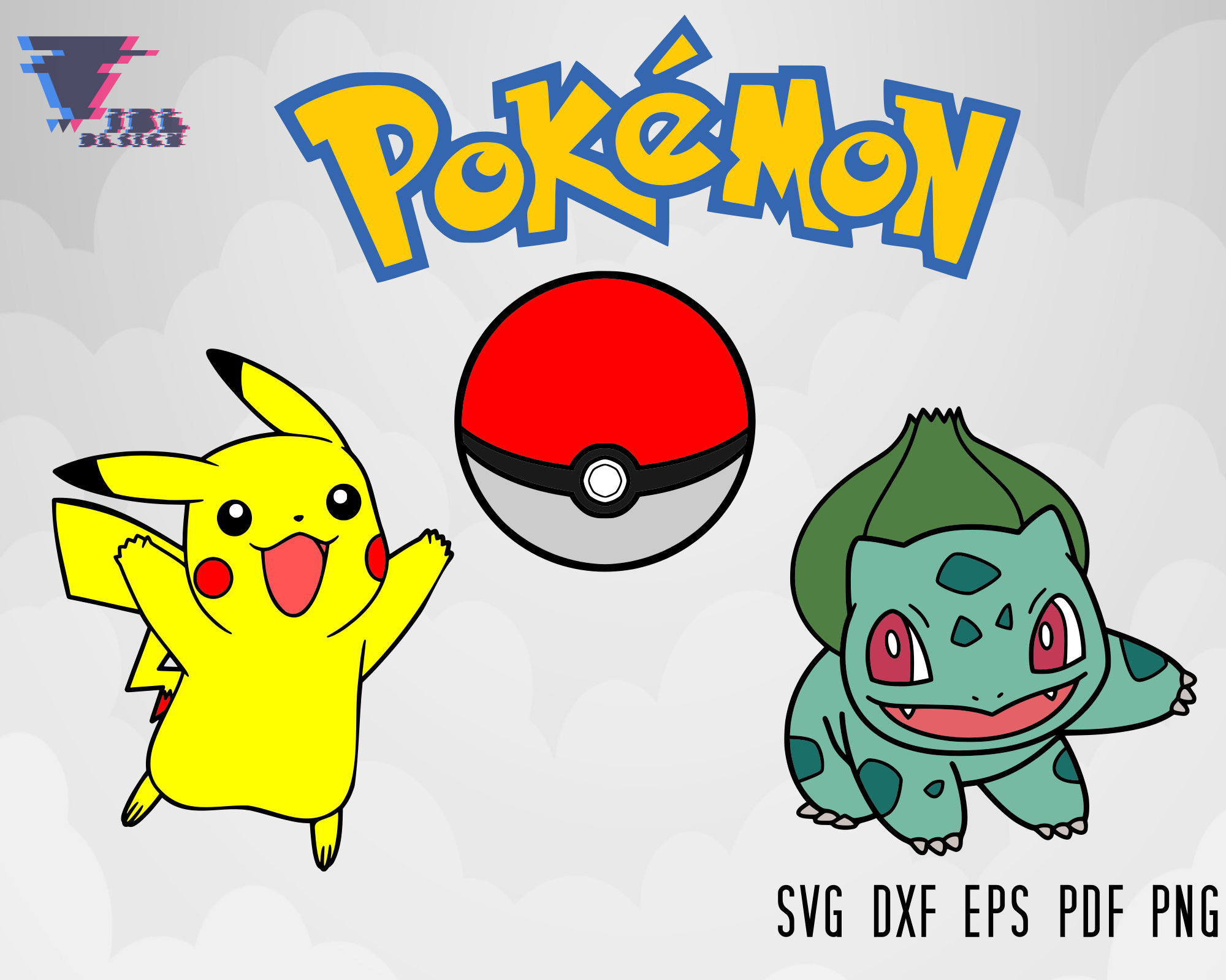 Pokemon Svg Bundle 14 Pokemon Svg Pokemon Clipart Pokemon | Etsy