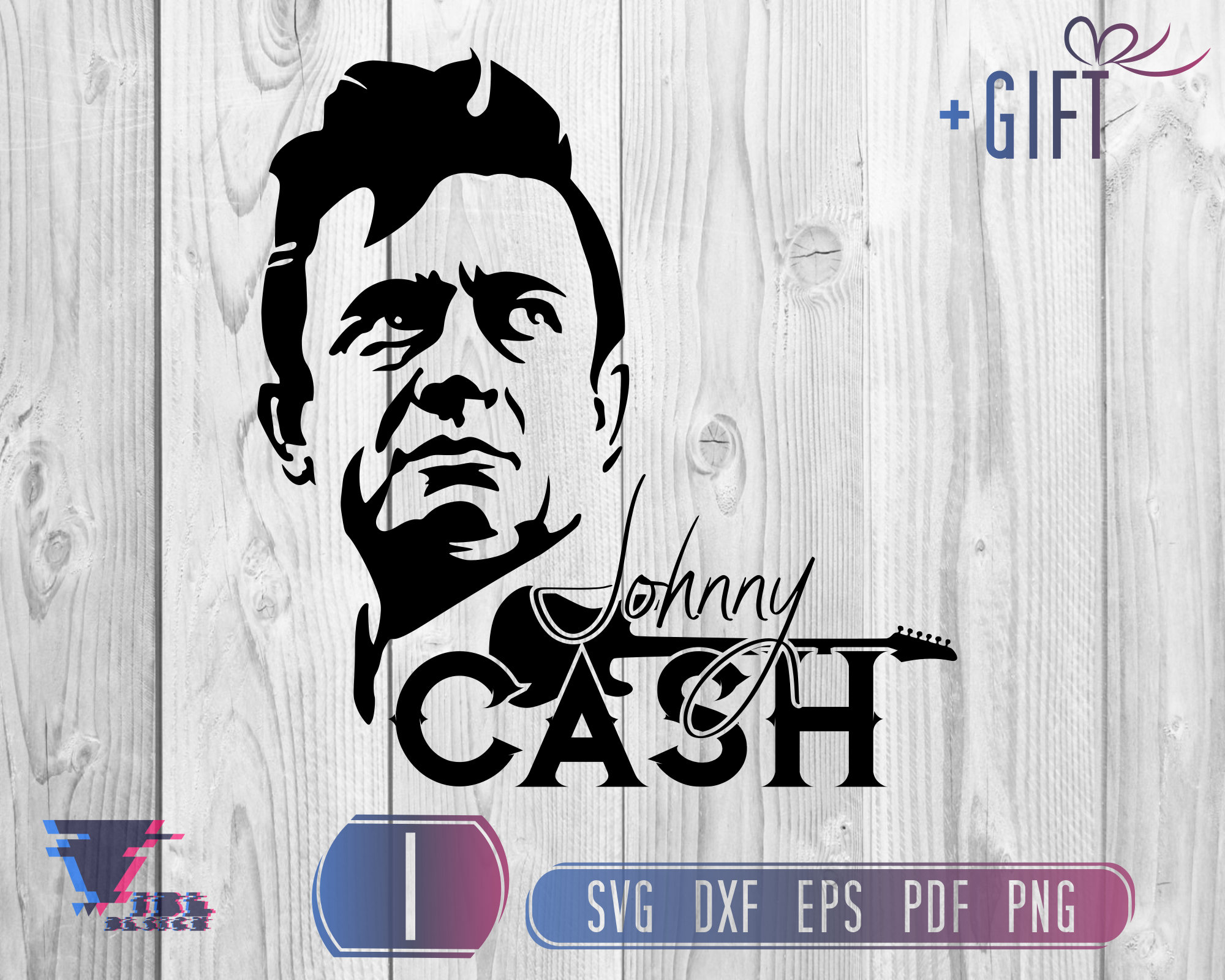 Johnny Cash Svg Johnny Cash The Man In Black Svg Johnny Cash Etsy