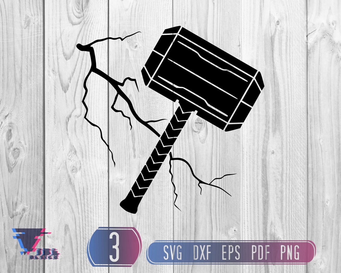 Thor Svg Avengers Thor Svg Thor Hammer Svg Thor Cricut | Etsy