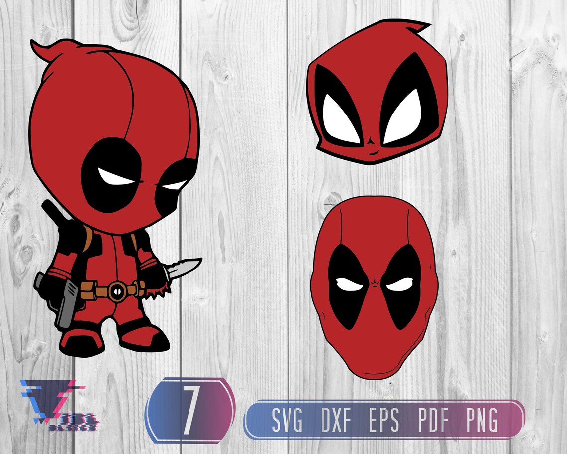 Deadpool Svg Deadpool Svg Bundle Superhero Svg Deadpool | Etsy