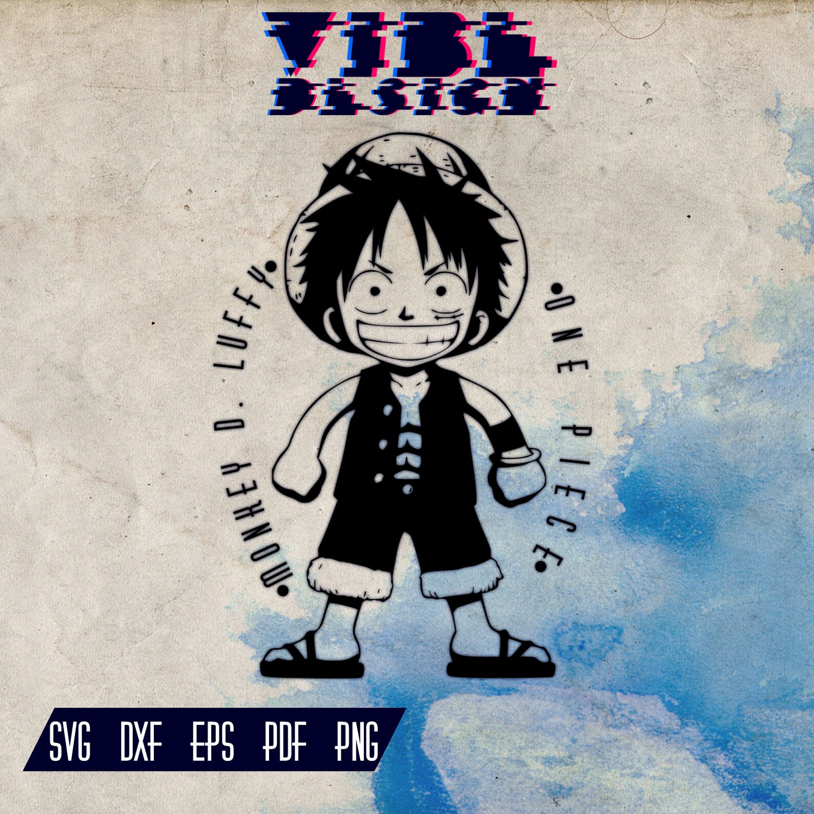 Monkey D. Luffy SVG Luffy Svg One pieceLuffy Svg Anim Svg | Etsy