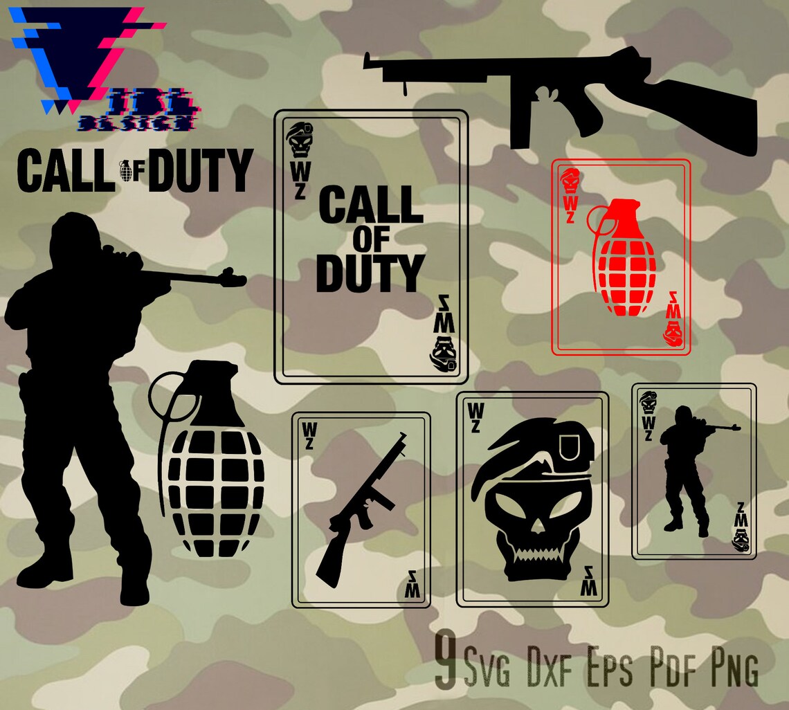 Call Of Duty Warzone Svg Call Of Duty Moder Warfare Warzone | Etsy