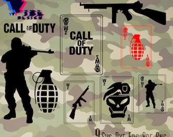 Call of Duty Svg | Etsy