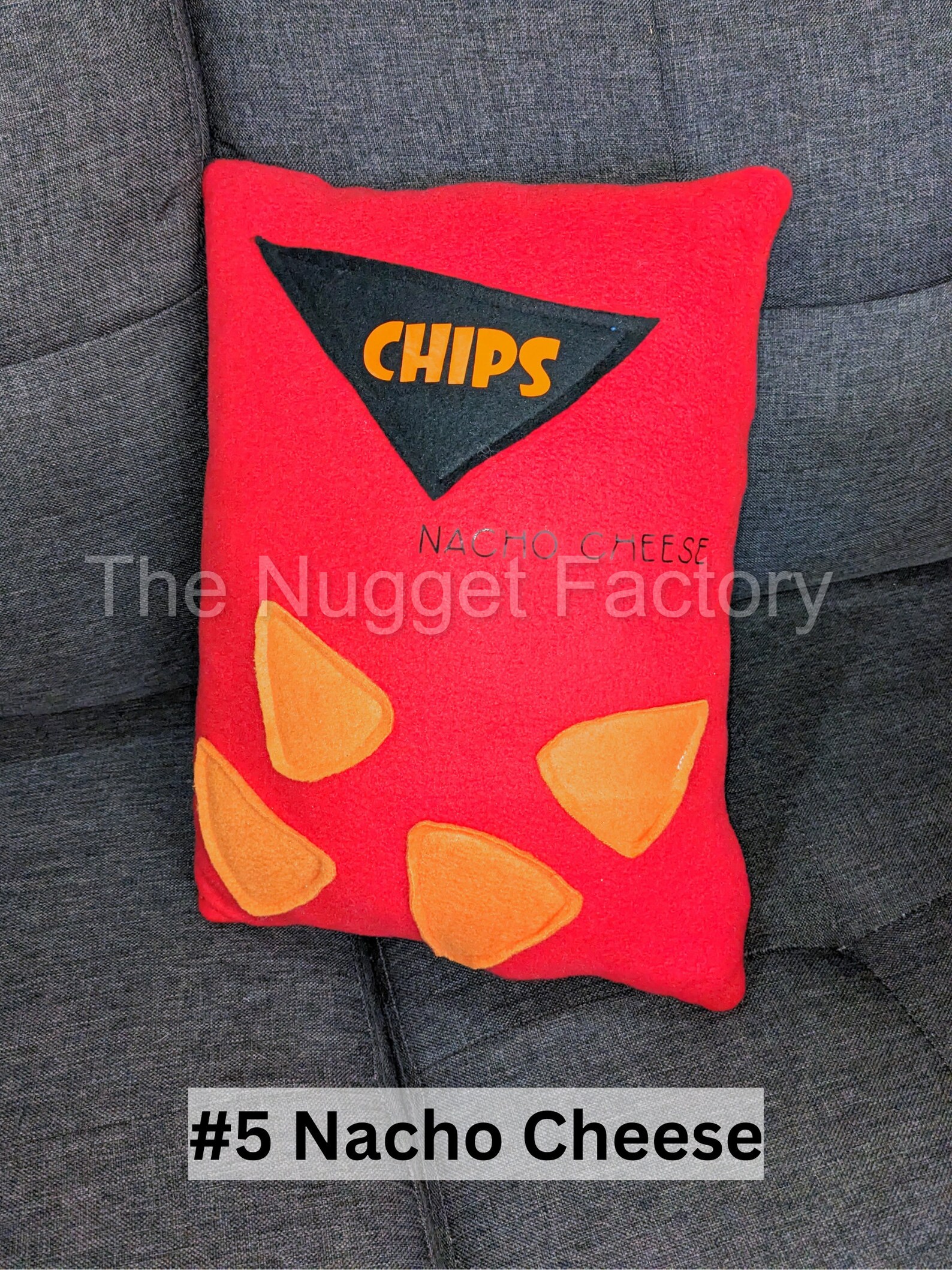 Large Chips Couch Pillow, Potato Chip Plushie, Corn Chip Plush, Cheese ...
