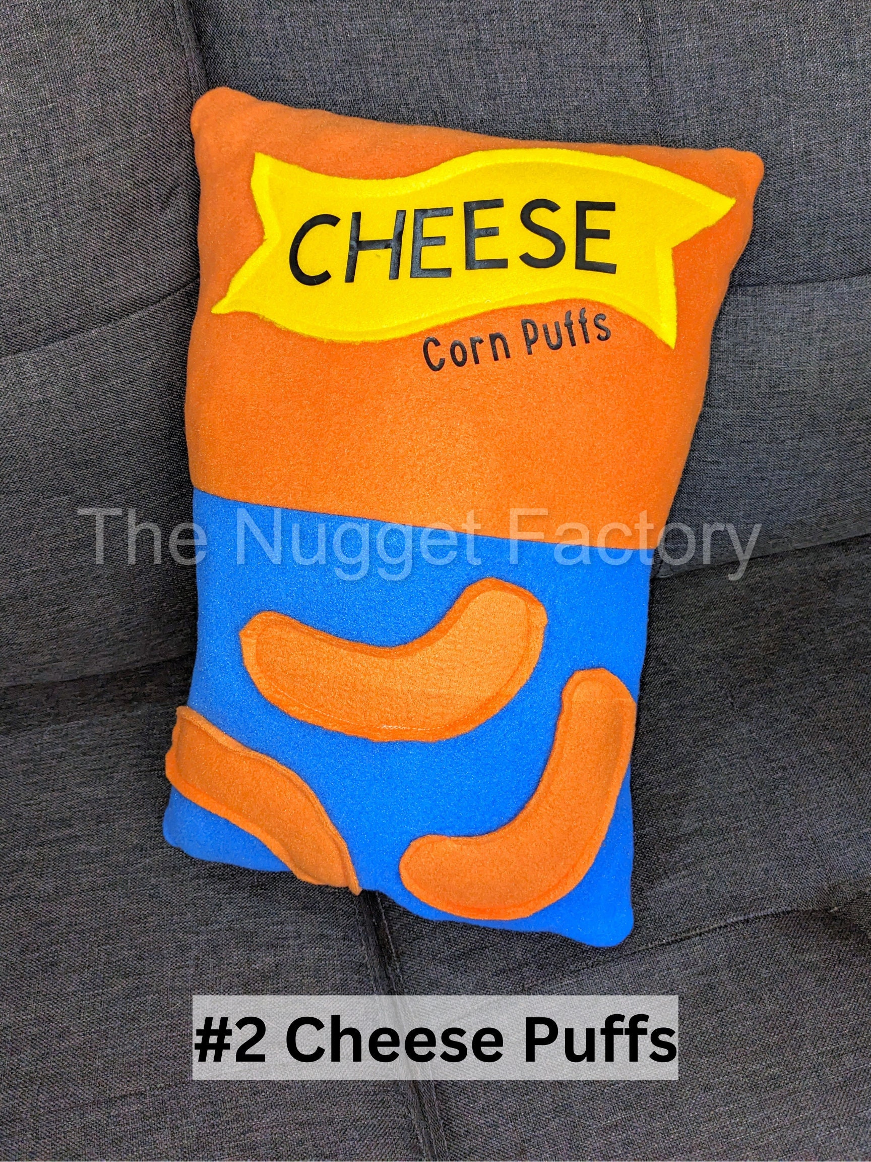 Large Chips Couch Pillow, Potato Chip Plushie, Corn Chip Plush, Cheese ...