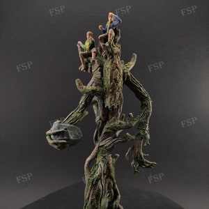 Treebeard Ent Lord of the Rings 3D Printed and Hand Painted Figure ...