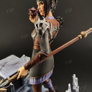 Shadowheart Baldurs Gate 3 3D Printed and Hand Painted Figure - Etsy