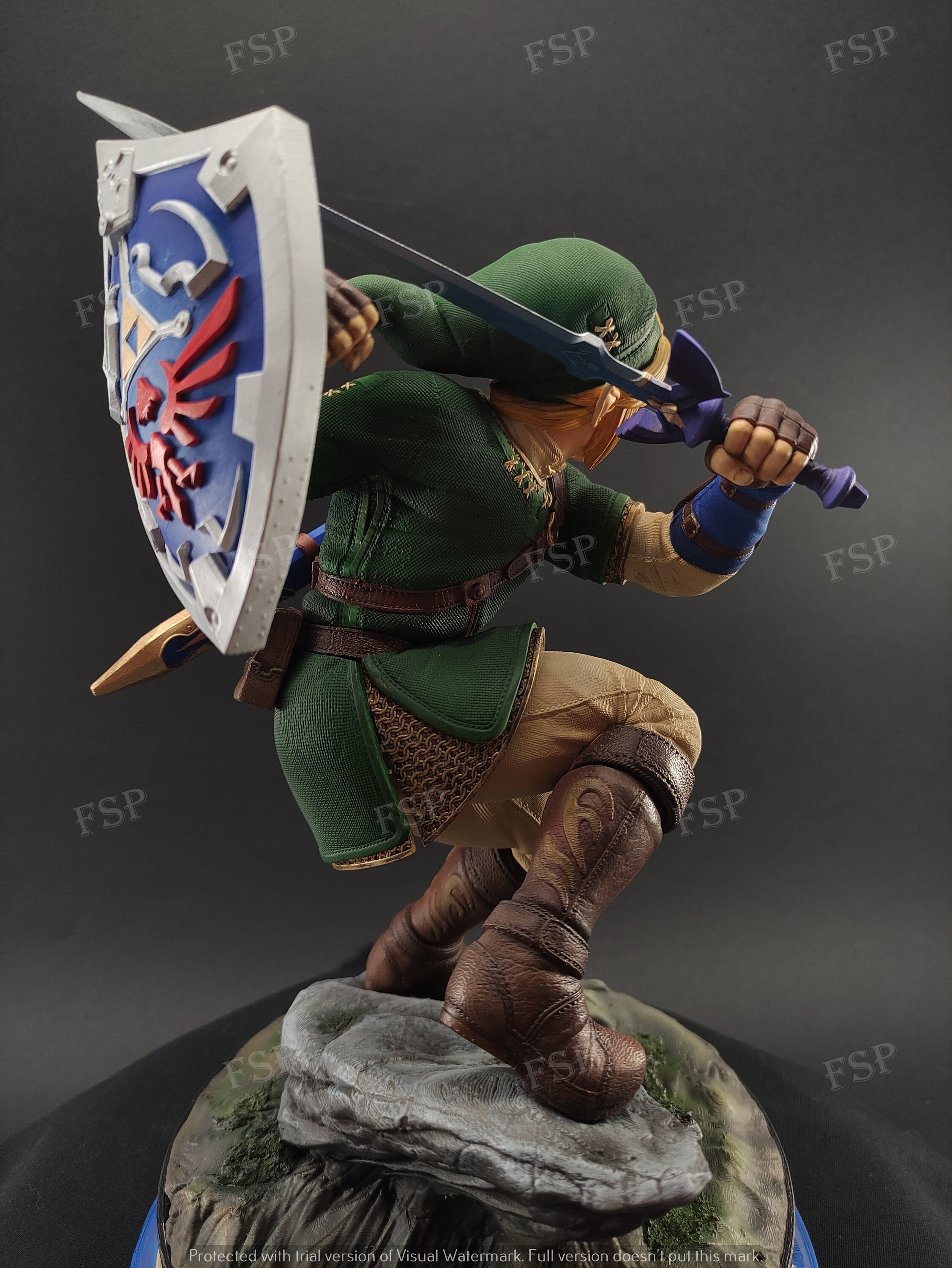 Link The Legend Of Zelda 3D Printed And Hand Painted Figure, 47% OFF