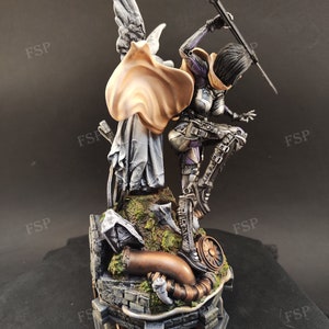 Alita Battle Angel Hand-painted 3D Printed Figure - Unique Collectible ...