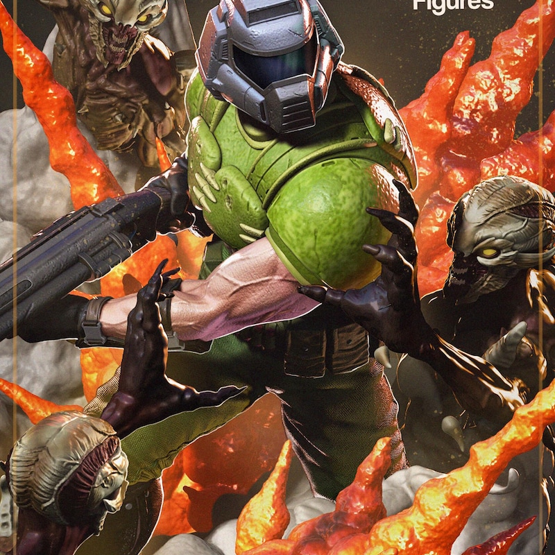 Doom Slayer Cosplay - Etsy