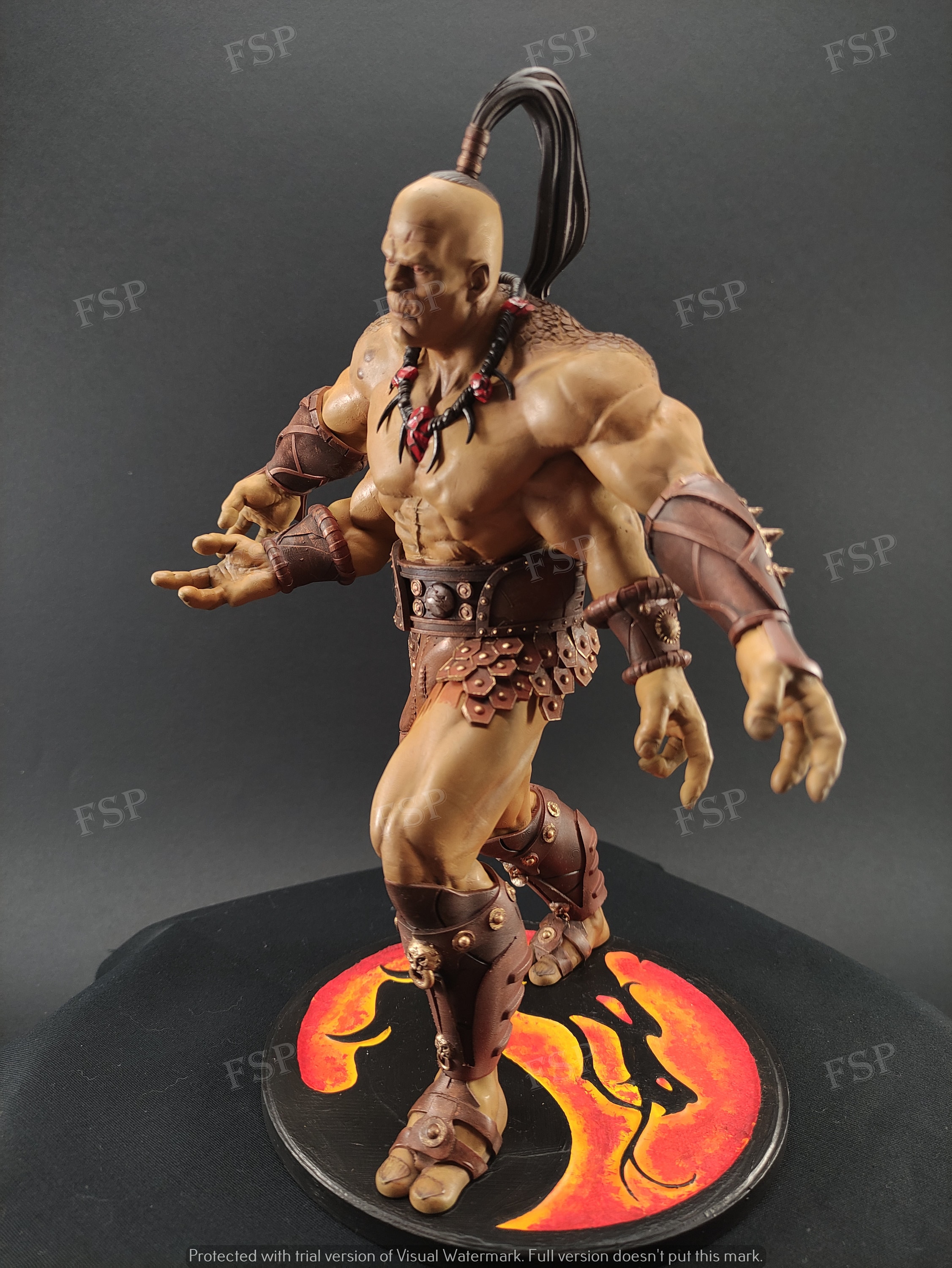 Goro Mortal Kombat 3D Printed and Hand Painted Figure - Etsy Israel