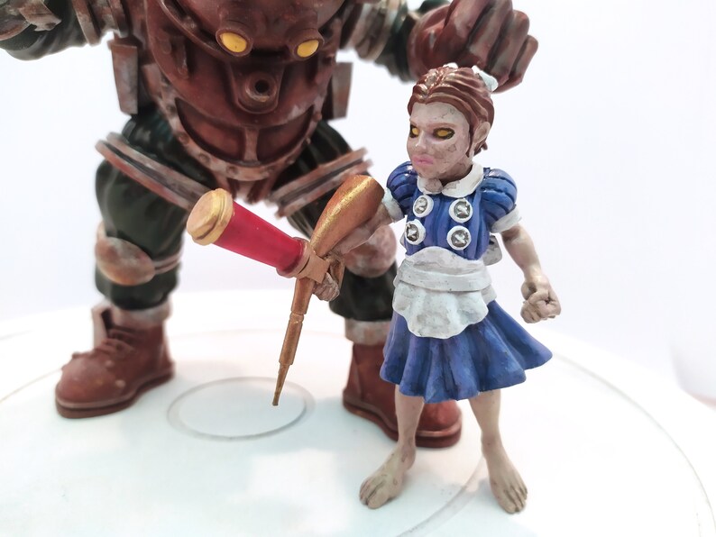 Bioshock 3D Printed and Hand Painted Figure | Etsy