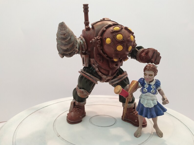 Bioshock 3D Printed and Hand Painted Figure | Etsy