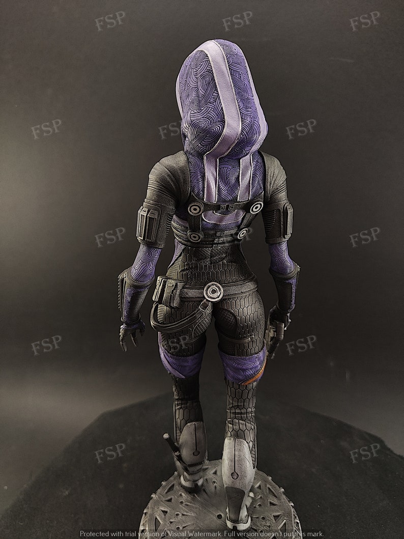 Tali'zorah Mass Effect 3D Printed and Hand Painted Figure - Etsy Singapore