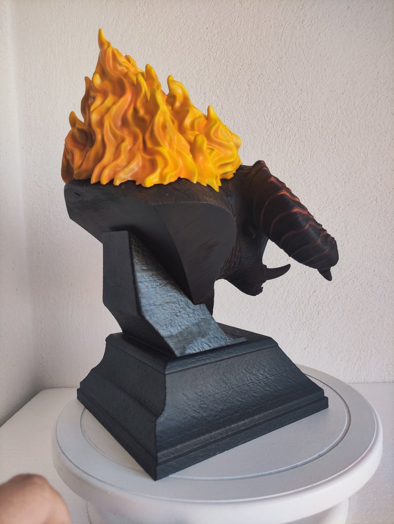 Balrog Lord of the Rings 3D Printed and Hand Painted Figure | Etsy ...