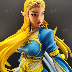 Princess Zalda the Legend of Zelda 3D Printed and Hand Painted Figure ...
