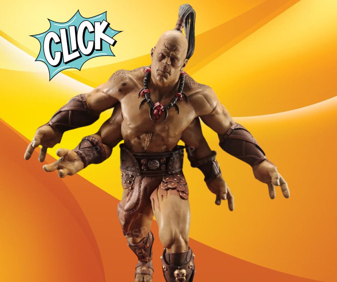 Goro Mortal Kombat Hand-painted 3D Printed Resin Figure Unique ...